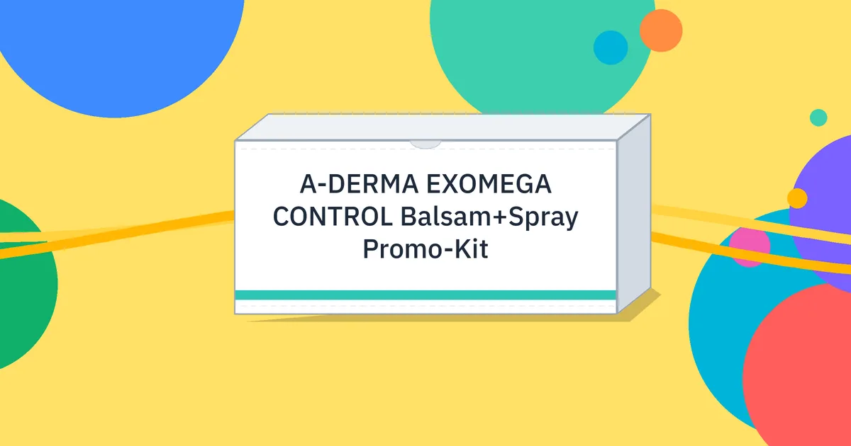 Symbolbild: Packung mit der Aufschrift A-DERMA EXOMEGA CONTROL Balsam+Spray Promo-Kit (PZN 18070952) – Verfügbarkeit und Bezug in Apotheken in Frankfurt am Main