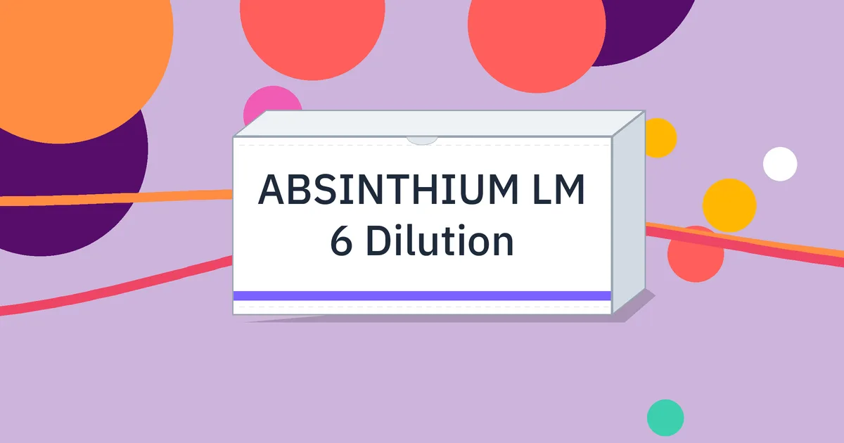 Symbolbild: Packung mit der Aufschrift ABSINTHIUM LM 6 Dilution (PZN 13261239) – Verfügbarkeit und Bezug in Apotheken in Frankfurt am Main