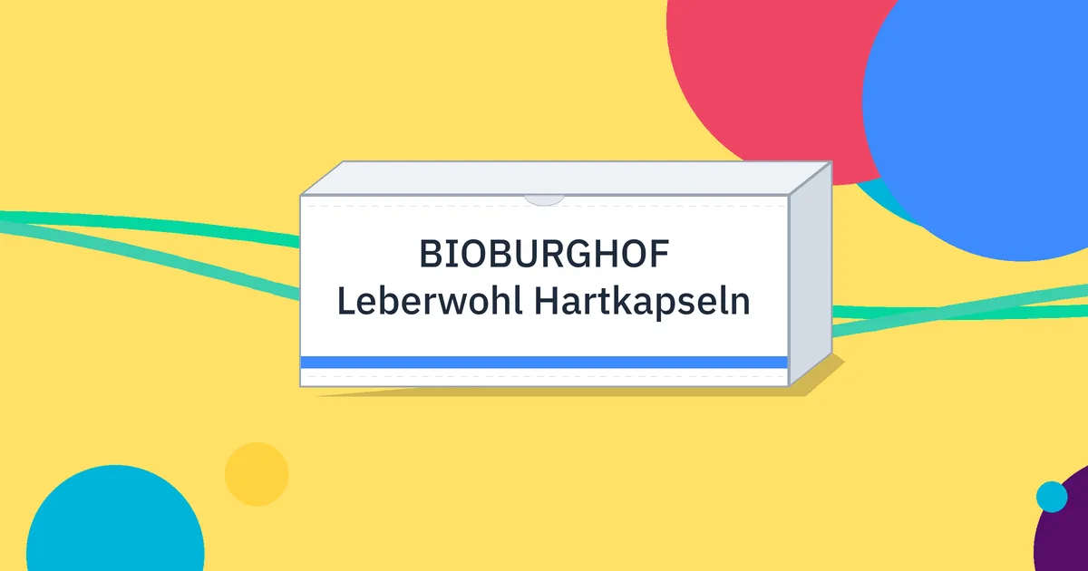 Symbolbild: Packung mit der Aufschrift BIOBURGHOF Leberwohl Hartkapseln (PZN 19376860) – Verfügbarkeit und Bezug in Apotheken in Frankfurt am Main