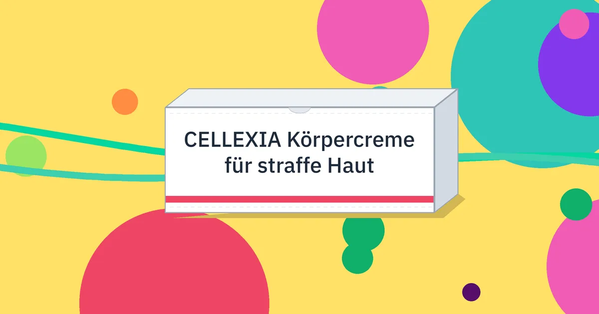 Symbolbild: Packung mit der Aufschrift CELLEXIA Körpercreme für straffe Haut (PZN 19492187) – Verfügbarkeit und Bezug in Apotheken in Frankfurt am Main