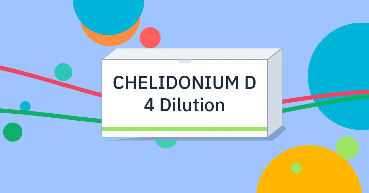 Symbolbild: Packung mit der Aufschrift CHELIDONIUM D 4 Dilution (PZN 01765029) – Verfügbarkeit und Bezug in Apotheken in Frankfurt am Main