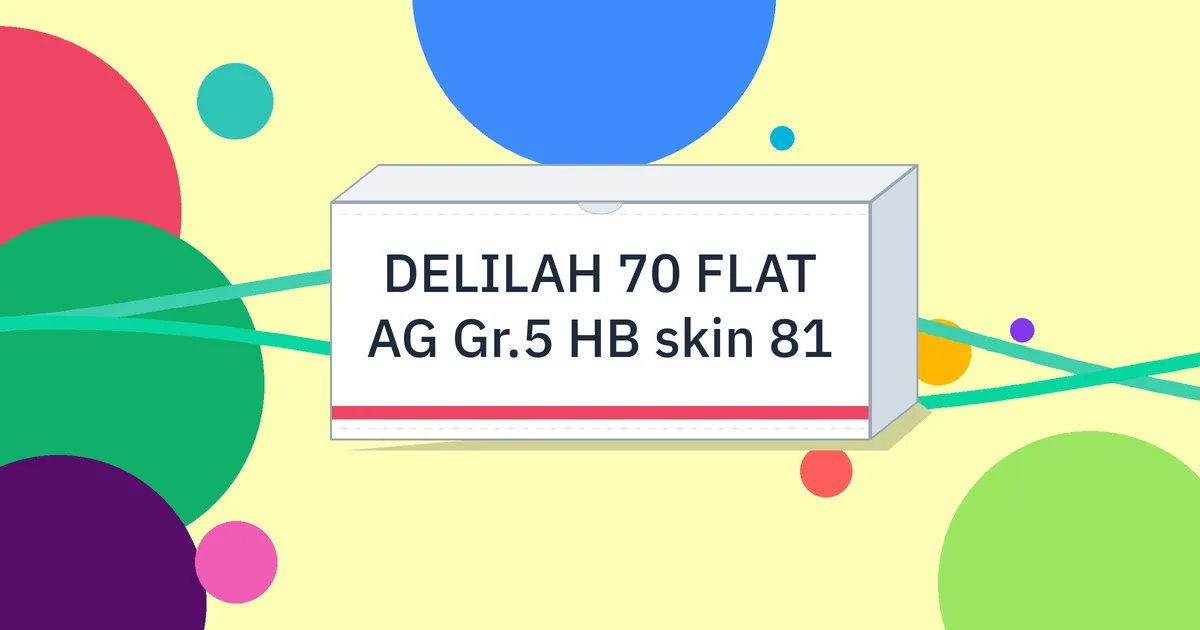 Symbolbild: Packung mit der Aufschrift DELILAH 70 FLAT AG Gr.5 HB skin 81 (PZN 13848045) – Verfügbarkeit und Bezug in Apotheken in Frankfurt am Main
