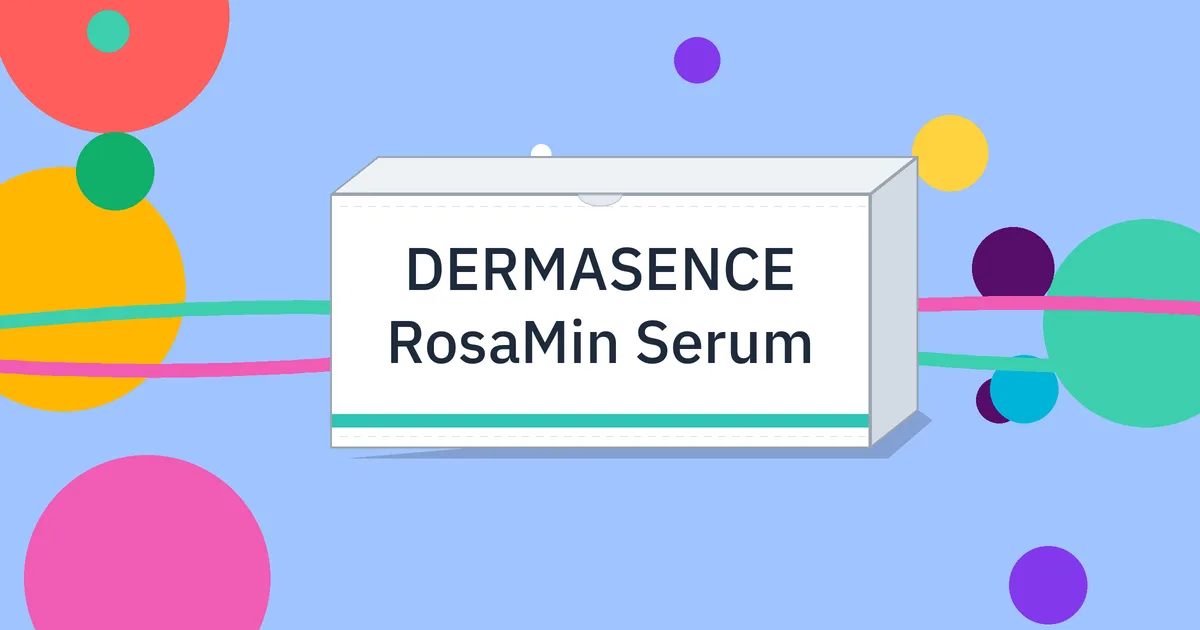 Symbolbild: Packung mit der Aufschrift DERMASENCE RosaMin Serum (PZN 15782735) – Verfügbarkeit und Bezug in Apotheken in Frankfurt am Main