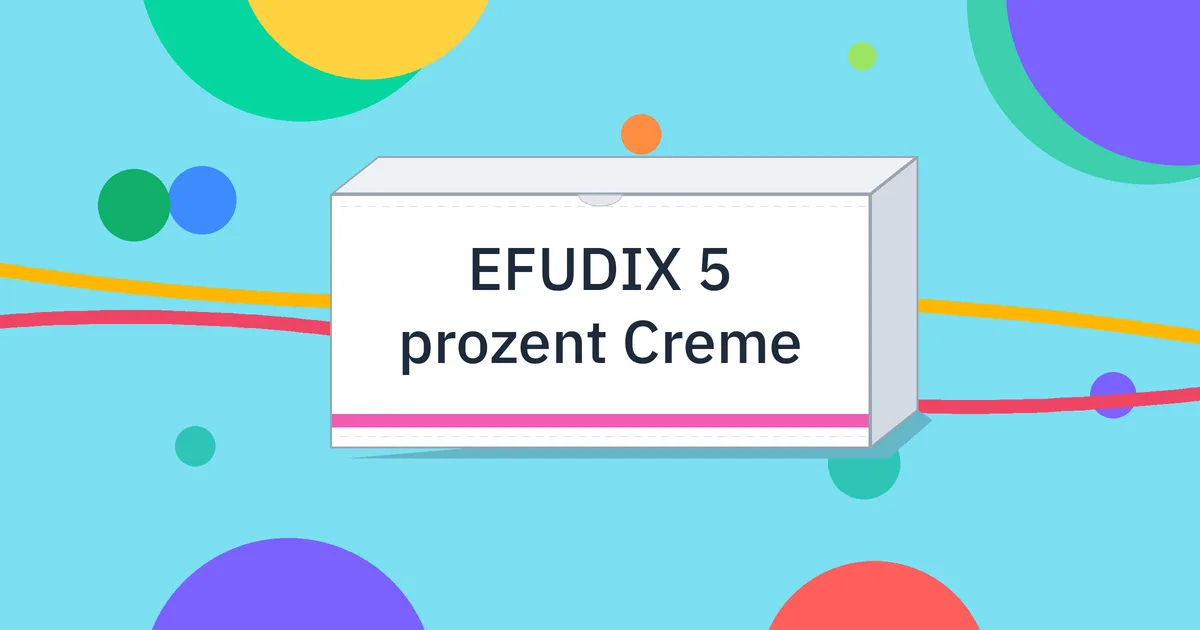 Symbolbild: Packung mit der Aufschrift EFUDIX 5 prozent Creme (PZN 18789525) – Verfügbarkeit und Bezug in Apotheken in Frankfurt am Main