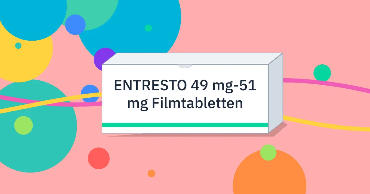 Symbolbild: Packung mit der Aufschrift ENTRESTO 49 mg-51 mg Filmtabletten (PZN 11536100) – Verfügbarkeit und Bezug in Apotheken in Frankfurt am Main