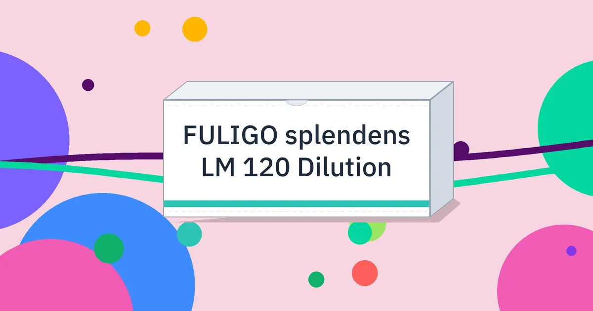 Symbolbild: Packung mit der Aufschrift FULIGO splendens LM 120 Dilution (PZN 13493725) – Verfügbarkeit und Bezug in Apotheken in Frankfurt am Main