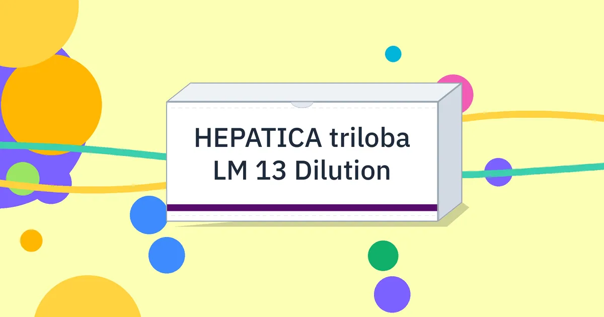 Symbolbild: Packung mit der Aufschrift HEPATICA triloba LM 13 Dilution (PZN 13552126) – Verfügbarkeit und Bezug in Apotheken in Frankfurt am Main