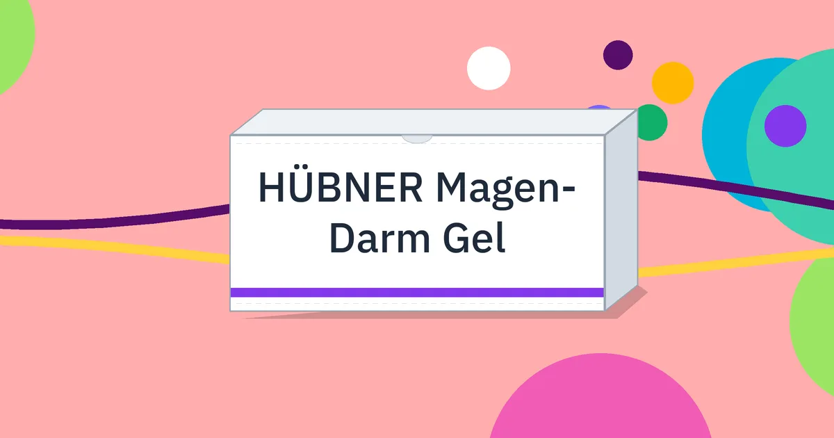 Symbolbild: Packung mit der Aufschrift HÜBNER Magen-Darm Gel (PZN 20038430) – Verfügbarkeit und Bezug in Apotheken in Frankfurt am Main