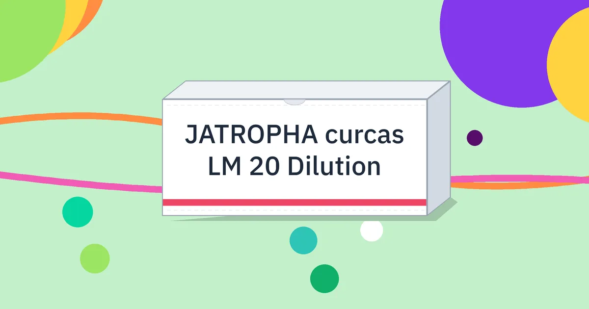 Symbolbild: Packung mit der Aufschrift JATROPHA curcas LM 20 Dilution (PZN 13562432) – Verfügbarkeit und Bezug in Apotheken in Frankfurt am Main