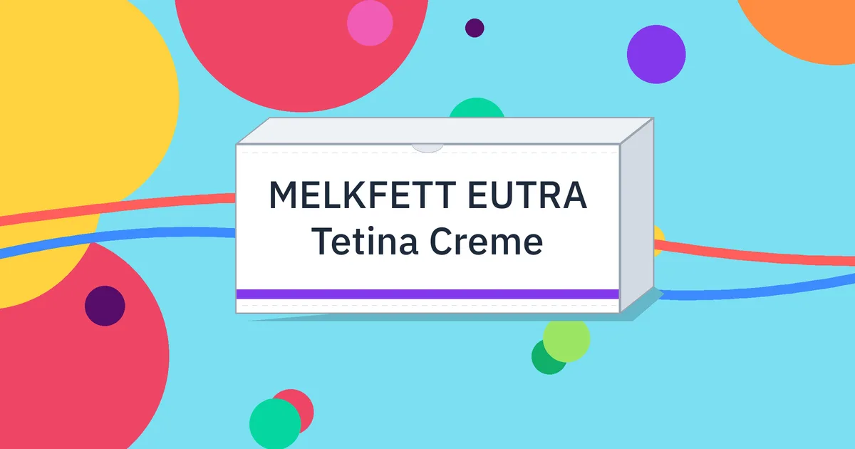 Symbolbild: Packung mit der Aufschrift MELKFETT EUTRA Tetina Creme (PZN 10997224) – Verfügbarkeit und Bezug in Apotheken in Frankfurt am Main