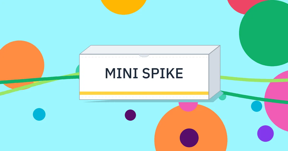 Symbolbild: Packung mit der Aufschrift MINI SPIKE (PZN 07164934) – Verfügbarkeit und Bezug in Apotheken in Frankfurt am Main
