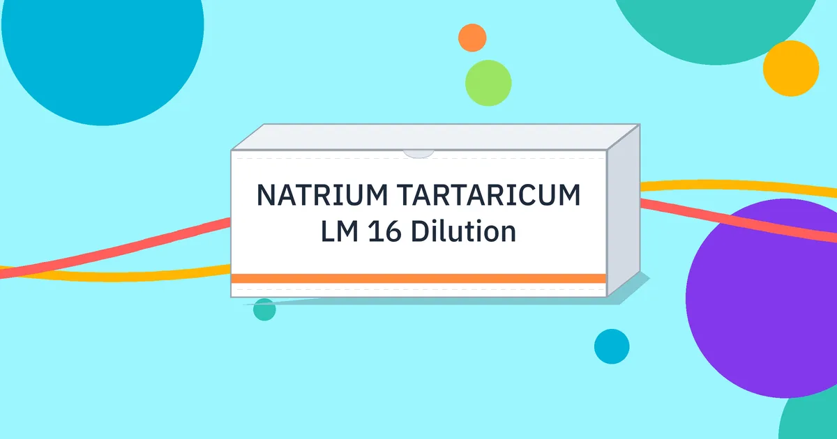 Symbolbild: Packung mit der Aufschrift NATRIUM TARTARICUM LM 16 Dilution (PZN 12967730) – Verfügbarkeit und Bezug in Apotheken in Frankfurt am Main