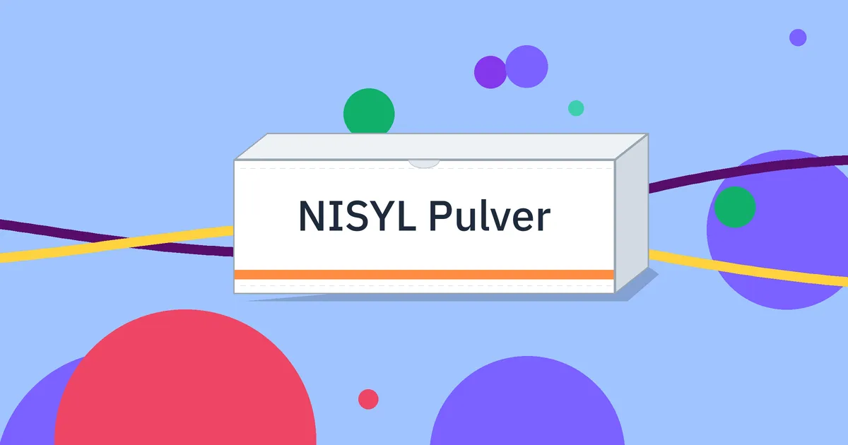 Symbolbild: Packung mit der Aufschrift NISYL Pulver (PZN 04705499) – Verfügbarkeit und Bezug in Apotheken in Frankfurt am Main