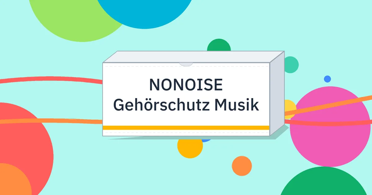 Symbolbild: Packung mit der Aufschrift NONOISE Gehörschutz Musik (PZN 11645266) – Verfügbarkeit und Bezug in Apotheken in Frankfurt am Main