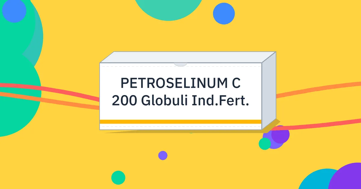 Symbolbild: Packung mit der Aufschrift PETROSELINUM C 200 Globuli Ind.Fert. (PZN 17676196) – Verfügbarkeit und Bezug in Apotheken in Frankfurt am Main