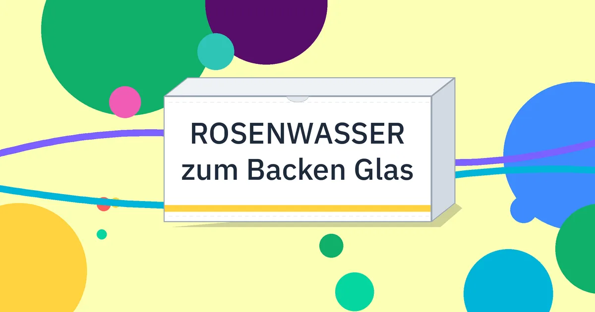 Symbolbild: Packung mit der Aufschrift ROSENWASSER zum Backen Glas (PZN 20341714) – Verfügbarkeit und Bezug in Apotheken in Frankfurt am Main