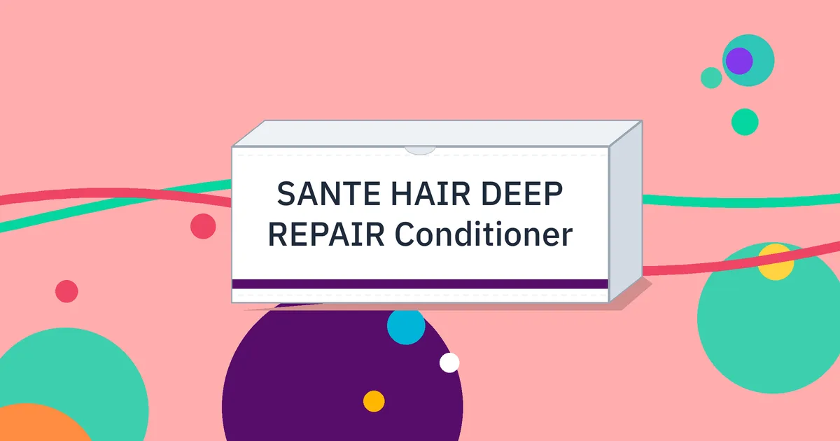 Symbolbild: Packung mit der Aufschrift SANTE HAIR DEEP REPAIR Conditioner (PZN 19419635) – Verfügbarkeit und Bezug in Apotheken in Frankfurt am Main