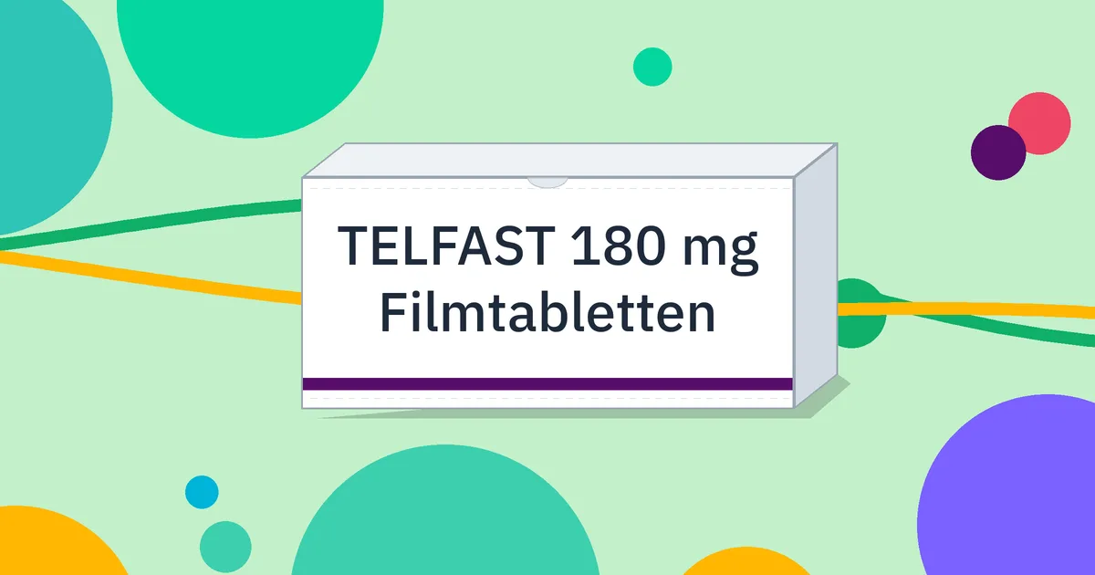 Symbolbild: Packung mit der Aufschrift TELFAST 180 mg Filmtabletten (PZN 01239654) – Verfügbarkeit und Bezug in Apotheken in Frankfurt am Main