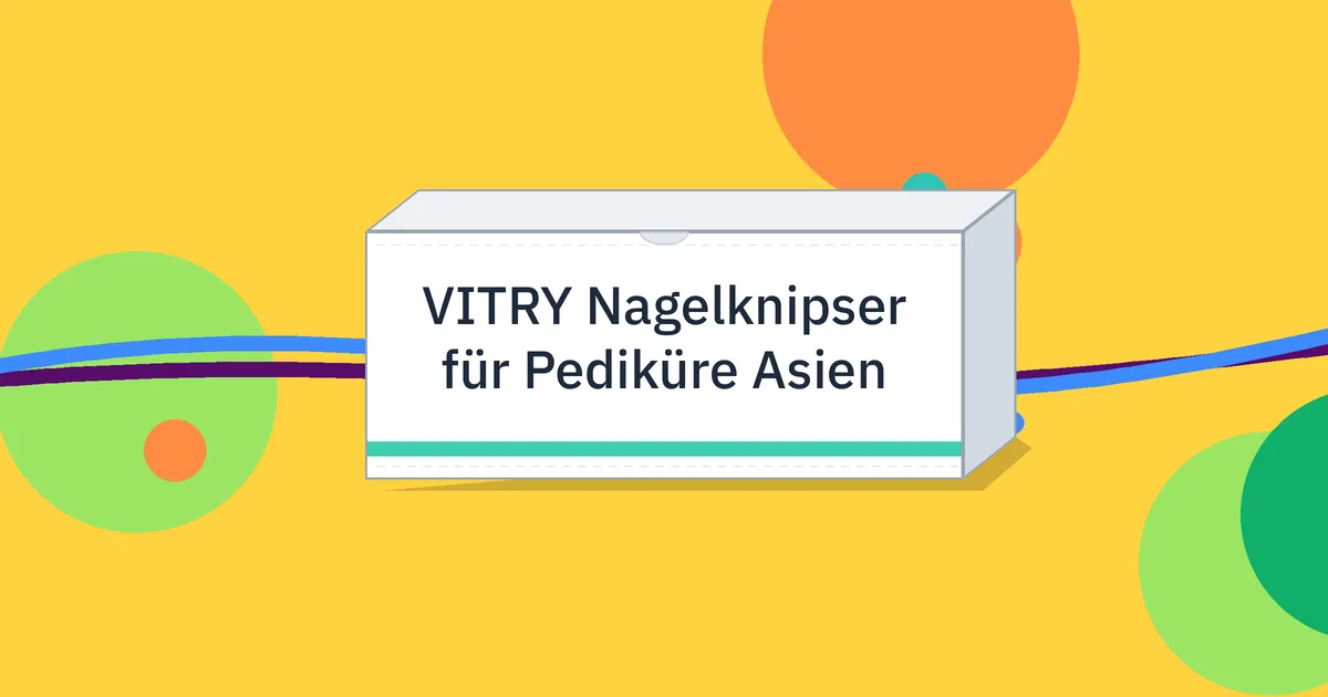 Symbolbild: Packung mit der Aufschrift VITRY Nagelknipser für Pediküre Asien (PZN 11689080) – Verfügbarkeit und Bezug in Apotheken in Frankfurt am Main