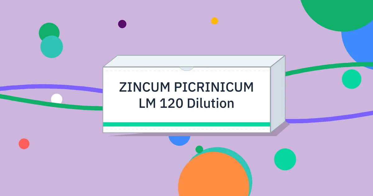 Symbolbild: Packung mit der Aufschrift ZINCUM PICRINICUM LM 120 Dilution (PZN 13298900) – Verfügbarkeit und Bezug in Apotheken in Frankfurt am Main