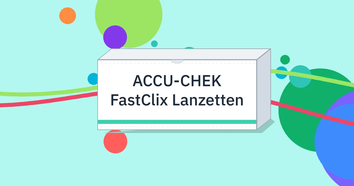 Symbolbild: Packung mit der Aufschrift ACCU-CHEK FastClix Lanzetten (PZN 20122774) – Verfügbarkeit und Bezug in Apotheken in Frankfurt am Main