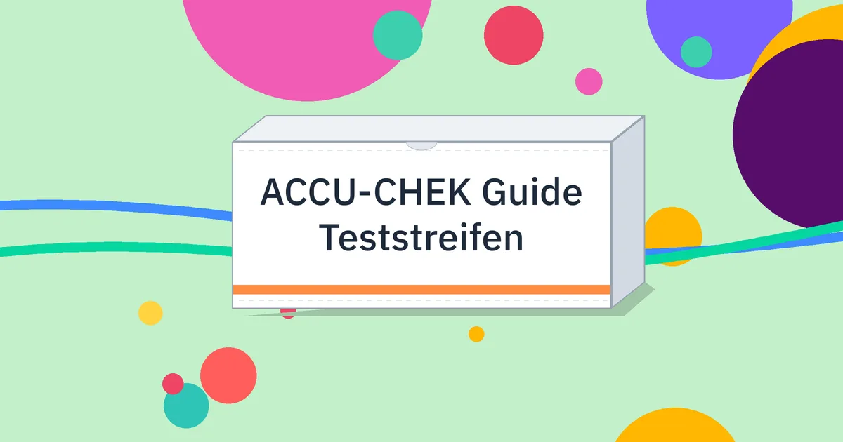 Symbolbild: Packung mit der Aufschrift ACCU-CHEK Guide Teststreifen (PZN 18012819) – Verfügbarkeit und Bezug in Apotheken in Frankfurt am Main