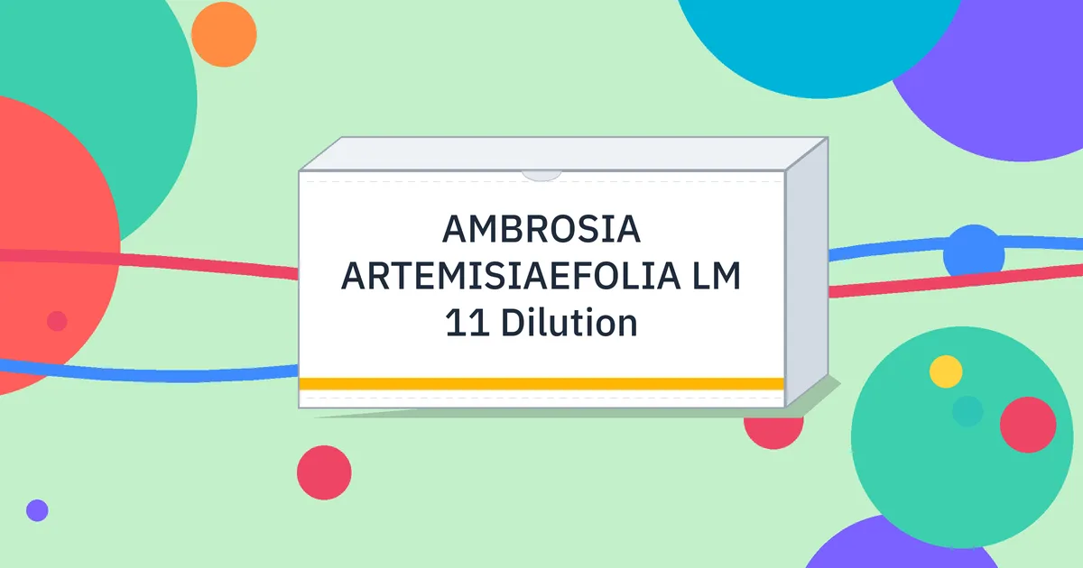 Symbolbild: Packung mit der Aufschrift AMBROSIA ARTEMISIAEFOLIA LM 11 Dilution (PZN 13318063) – Verfügbarkeit und Bezug in Apotheken in Frankfurt am Main