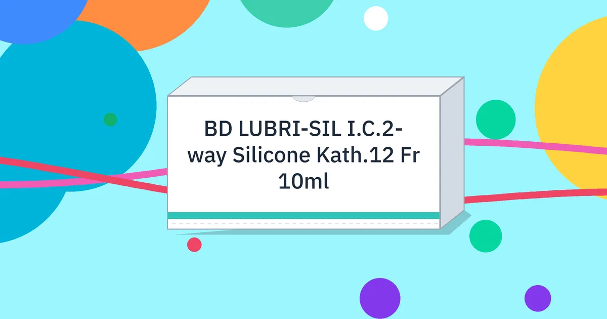 Symbolbild: Packung mit der Aufschrift BD LUBRI-SIL I.C.2-way Silicone Kath.12 Fr 10ml (PZN 20594533) – Verfügbarkeit und Bezug in Apotheken in Frankfurt am Main