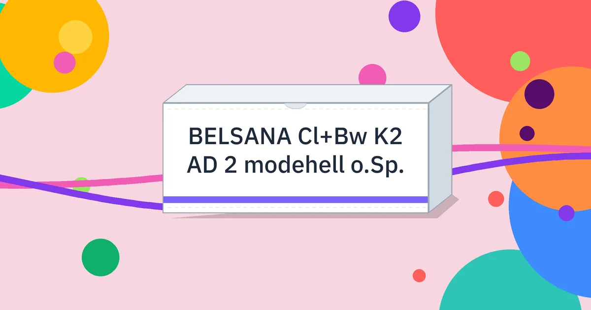 Symbolbild: Packung mit der Aufschrift BELSANA Cl+Bw K2 AD 2 modehell o.Sp. (PZN 12240873) – Verfügbarkeit und Bezug in Apotheken in Frankfurt am Main