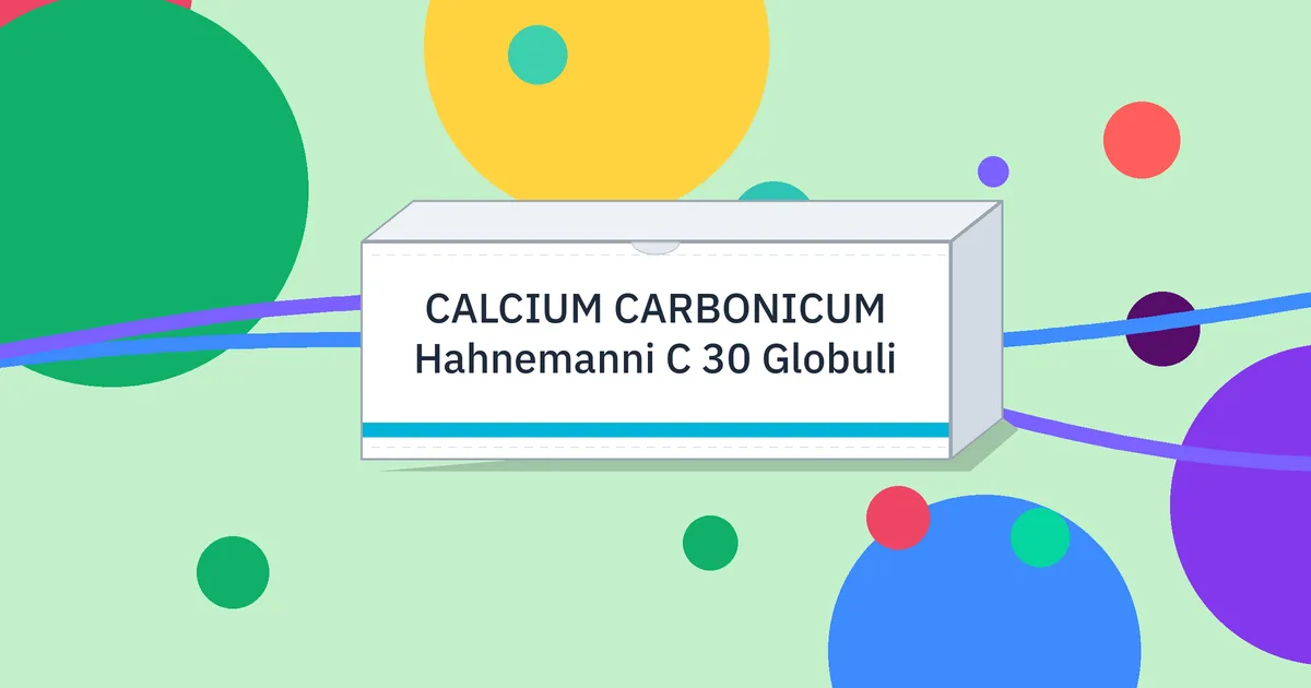 Symbolbild: Packung mit der Aufschrift CALCIUM CARBONICUM Hahnemanni C 30 Globuli (PZN 11556048) – Verfügbarkeit und Bezug in Apotheken in Frankfurt am Main