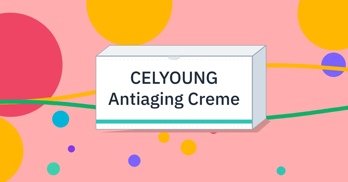 Symbolbild: Packung mit der Aufschrift CELYOUNG Antiaging Creme (PZN 03689290) – Verfügbarkeit und Bezug in Apotheken in Frankfurt am Main