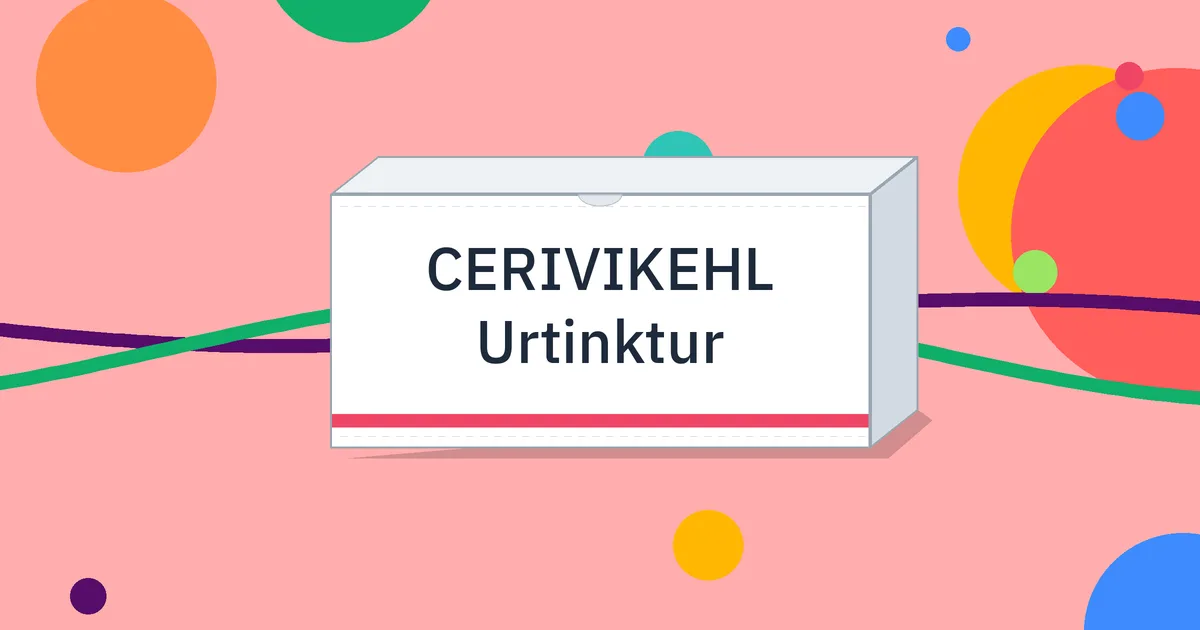 Symbolbild: Packung mit der Aufschrift CERIVIKEHL Urtinktur (PZN 03563123) – Verfügbarkeit und Bezug in Apotheken in Frankfurt am Main