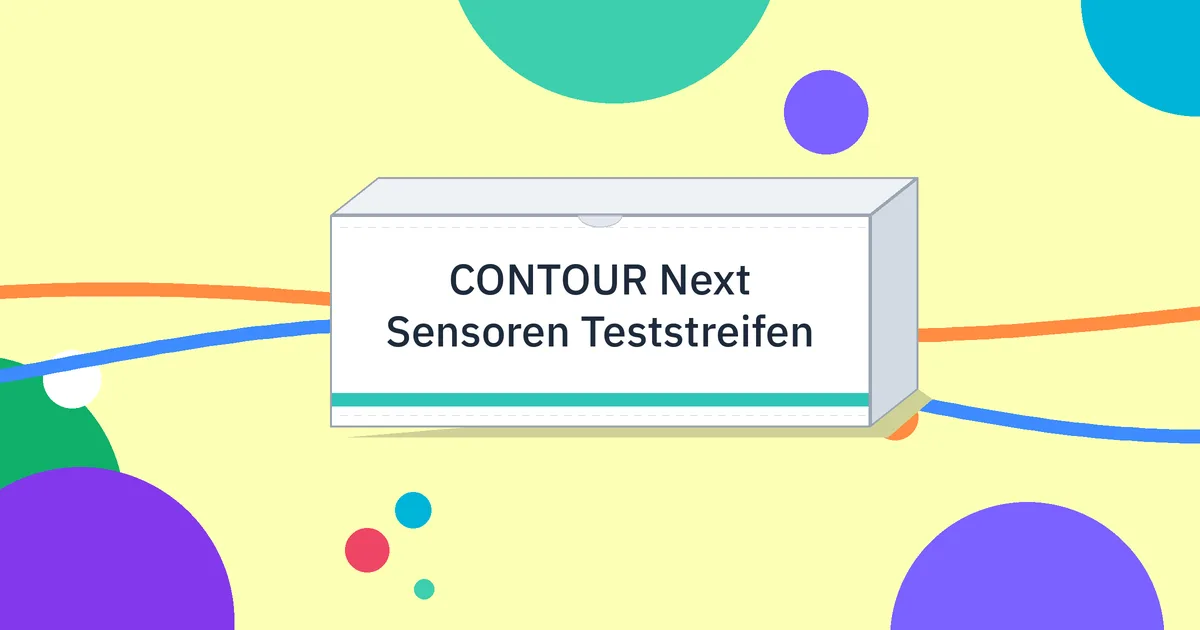 Symbolbild: Packung mit der Aufschrift CONTOUR Next Sensoren Teststreifen (PZN 17154138) – Verfügbarkeit und Bezug in Apotheken in Frankfurt am Main