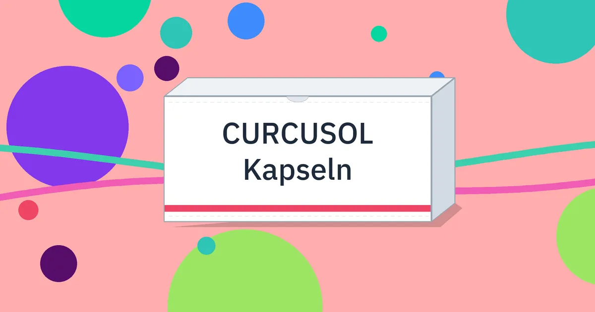 Symbolbild: Packung mit der Aufschrift CURCUSOL Kapseln (PZN 10888475) – Verfügbarkeit und Bezug in Apotheken in Frankfurt am Main