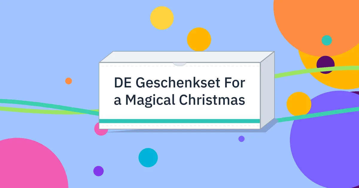 Symbolbild: Packung mit der Aufschrift DE Geschenkset For a Magical Christmas (PZN 19869545) – Verfügbarkeit und Bezug in Apotheken in Frankfurt am Main