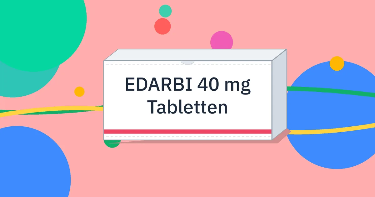 Symbolbild: Packung mit der Aufschrift EDARBI 40 mg Tabletten (PZN 09253033) – Verfügbarkeit und Bezug in Apotheken in Frankfurt am Main