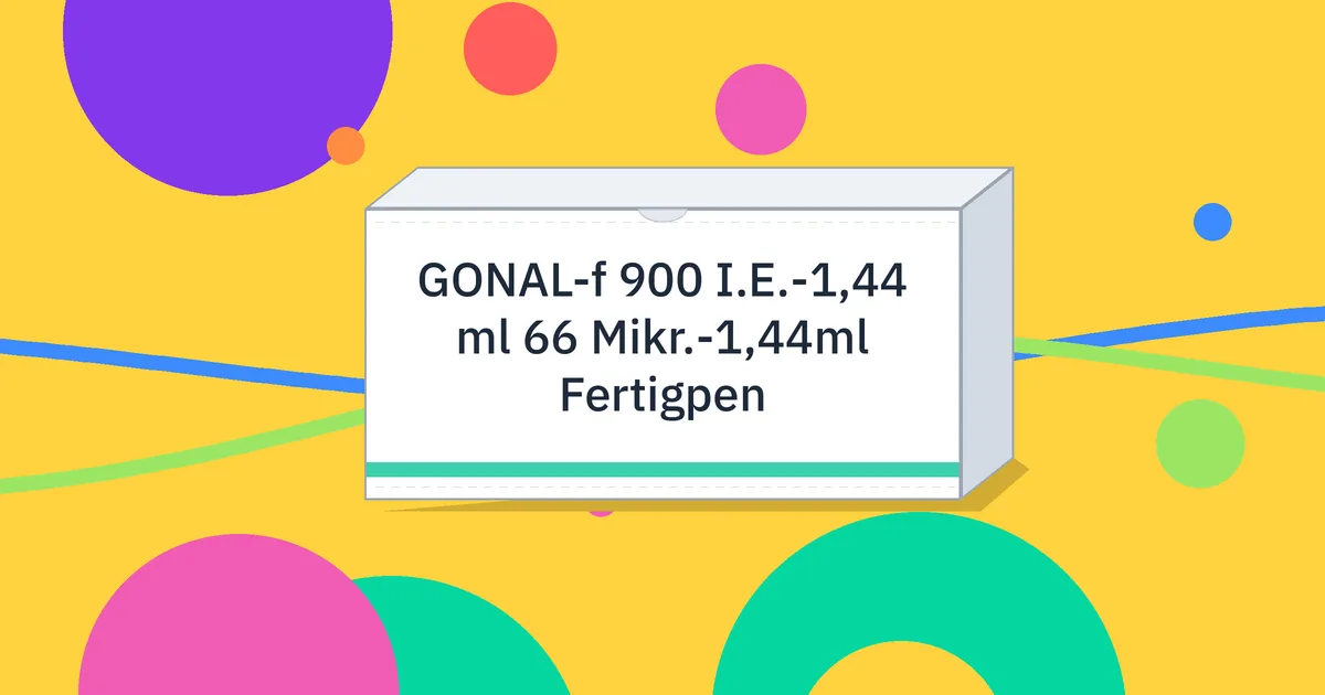 Symbolbild: Packung mit der Aufschrift GONAL-f 900 I.E.-1,44 ml 66 Mikr.-1,44ml Fertigpen (PZN 19709793) – Verfügbarkeit und Bezug in Apotheken in Frankfurt am Main