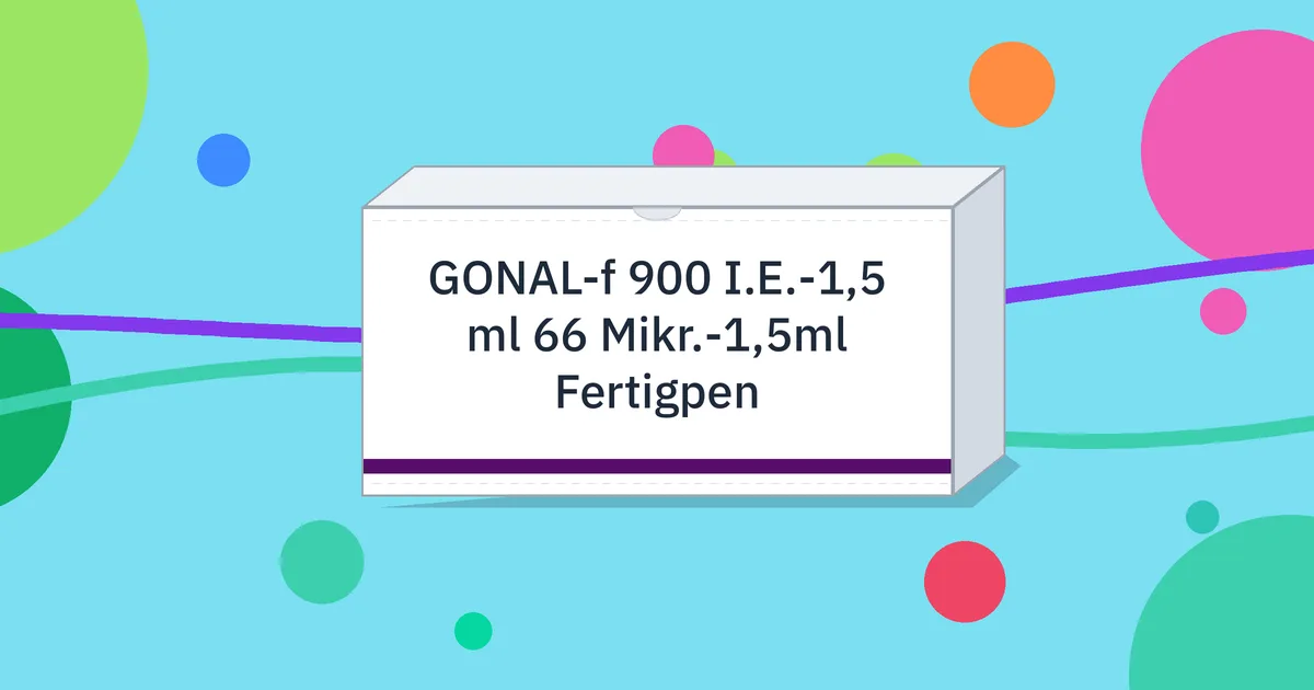 Symbolbild: Packung mit der Aufschrift GONAL-f 900 I.E.-1,5 ml 66 Mikr.-1,5ml Fertigpen (PZN 10984049) – Verfügbarkeit und Bezug in Apotheken in Frankfurt am Main