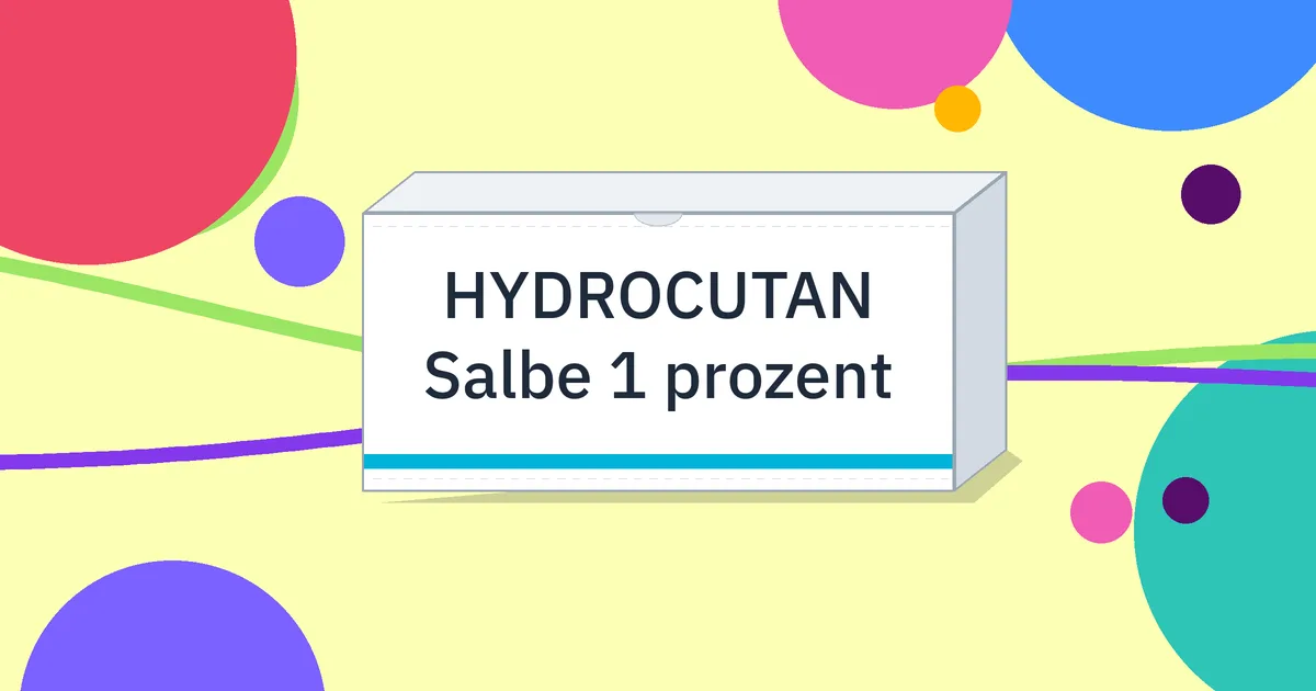 Symbolbild: Packung mit der Aufschrift HYDROCUTAN Salbe 1 prozent (PZN 00587761) – Verfügbarkeit und Bezug in Apotheken in Frankfurt am Main