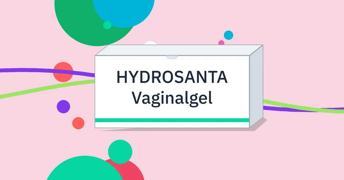 Symbolbild: Packung mit der Aufschrift HYDROSANTA Vaginalgel (PZN 19267421) – Verfügbarkeit und Bezug in Apotheken in Frankfurt am Main