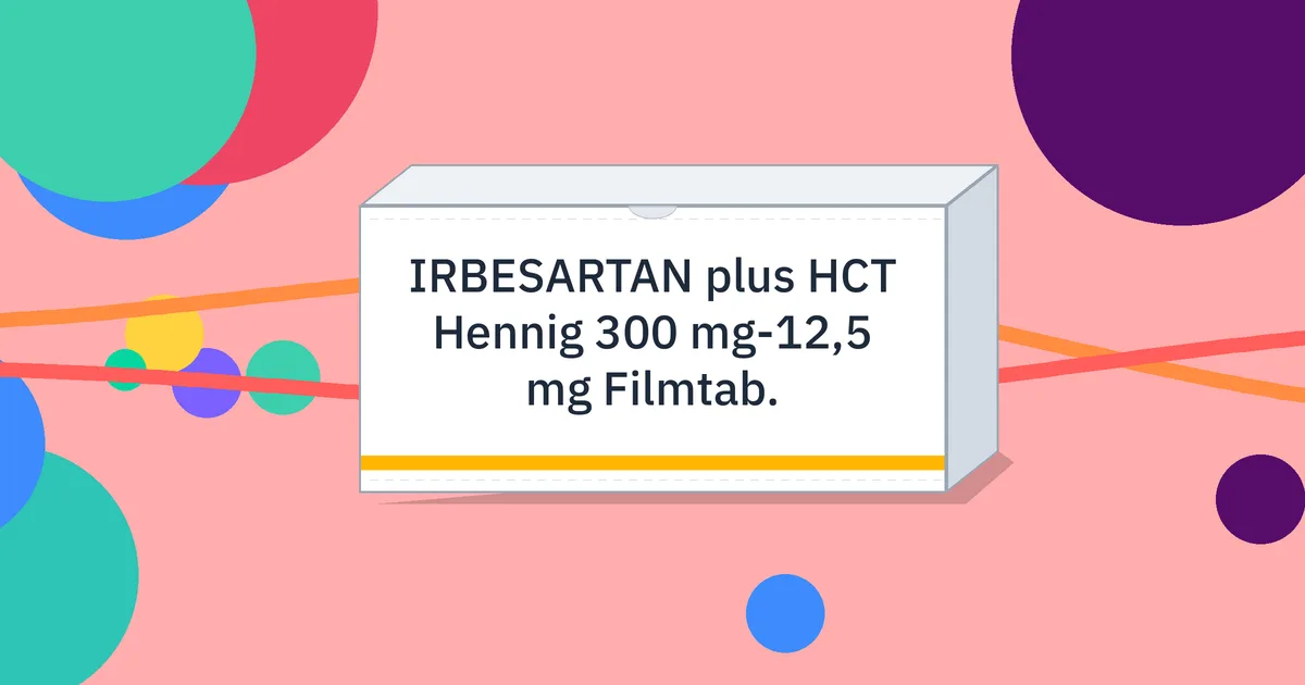 Symbolbild: Packung mit der Aufschrift IRBESARTAN plus HCT Hennig 300 mg-12,5 mg Filmtab. (PZN 09782814) – Verfügbarkeit und Bezug in Apotheken in Frankfurt am Main