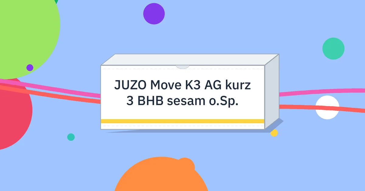 Symbolbild: Packung mit der Aufschrift JUZO Move K3 AG kurz 3 BHB sesam o.Sp. (PZN 18581629) – Verfügbarkeit und Bezug in Apotheken in Frankfurt am Main