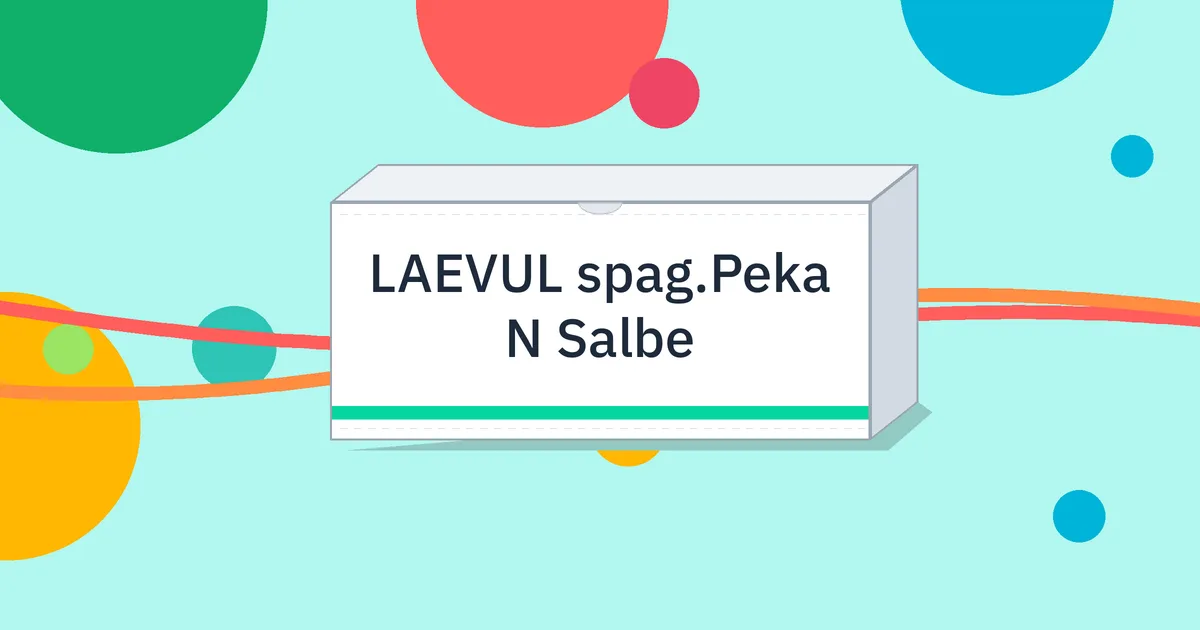 Symbolbild: Packung mit der Aufschrift LAEVUL spag.Peka N Salbe (PZN 02723145) – Verfügbarkeit und Bezug in Apotheken in Frankfurt am Main
