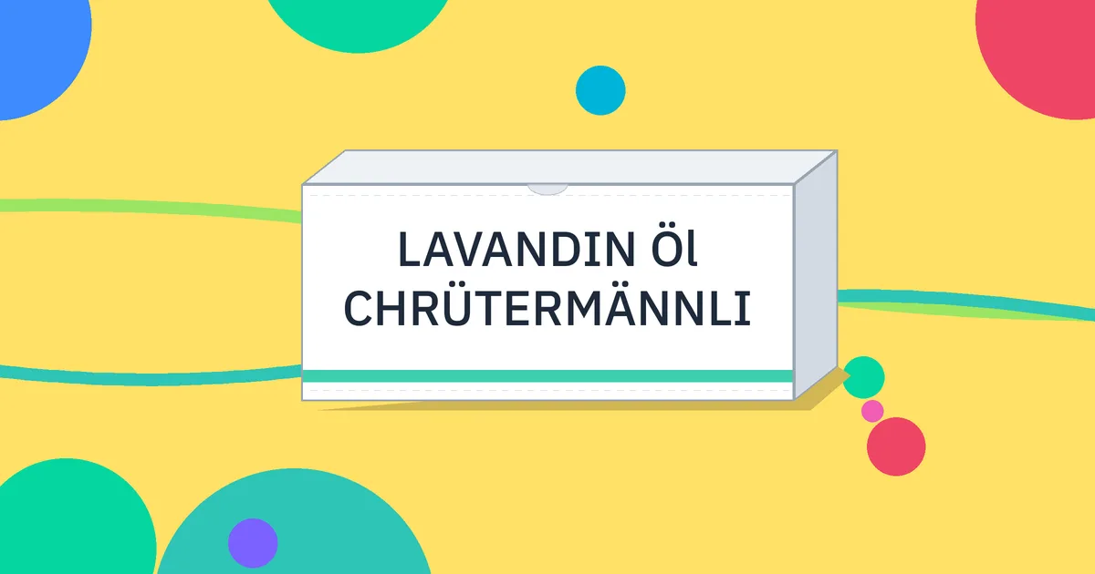 Symbolbild: Packung mit der Aufschrift LAVANDIN Öl CHRÜTERMÄNNLI (PZN 07196845) – Verfügbarkeit und Bezug in Apotheken in Frankfurt am Main