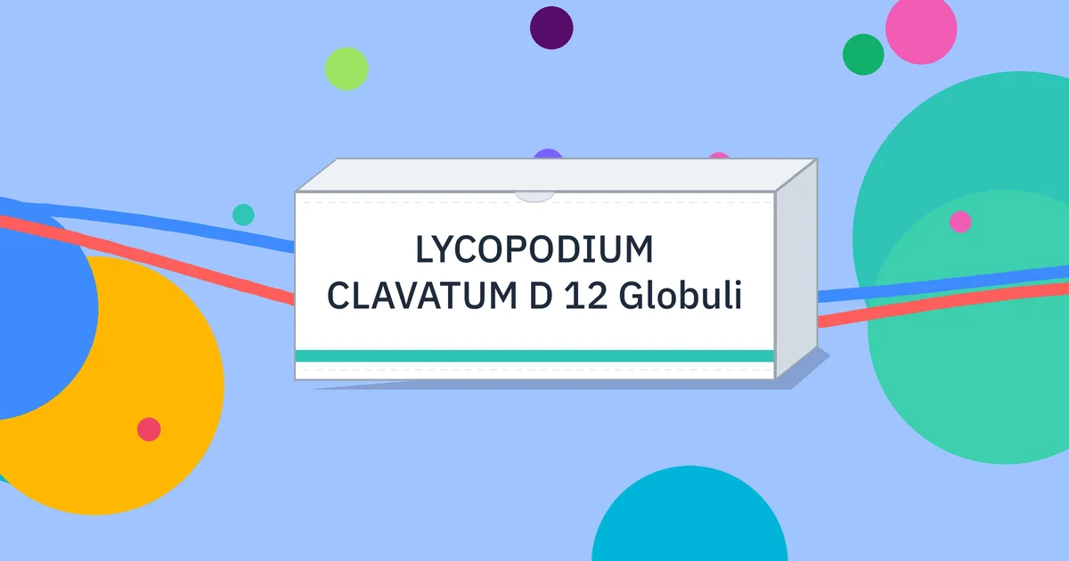 Symbolbild: Packung mit der Aufschrift LYCOPODIUM CLAVATUM D 12 Globuli (PZN 11279117) – Verfügbarkeit und Bezug in Apotheken in Frankfurt am Main
