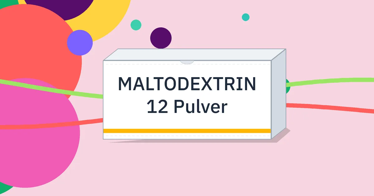 Symbolbild: Packung mit der Aufschrift MALTODEXTRIN 12 Pulver (PZN 04600062) – Verfügbarkeit und Bezug in Apotheken in Frankfurt am Main