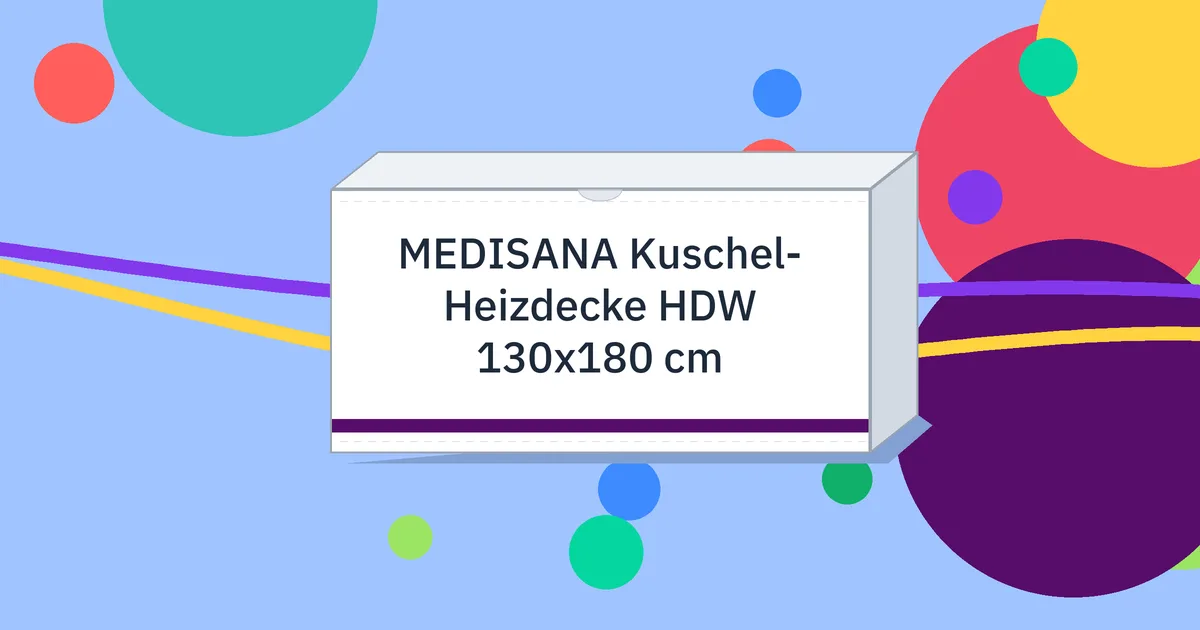 Symbolbild: Packung mit der Aufschrift MEDISANA Kuschel-Heizdecke HDW 130x180 cm (PZN 20089083) – Verfügbarkeit und Bezug in Apotheken in Frankfurt am Main