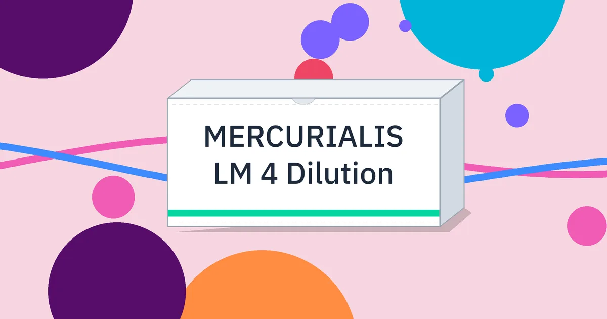 Symbolbild: Packung mit der Aufschrift MERCURIALIS LM 4 Dilution (PZN 12947710) – Verfügbarkeit und Bezug in Apotheken in Frankfurt am Main