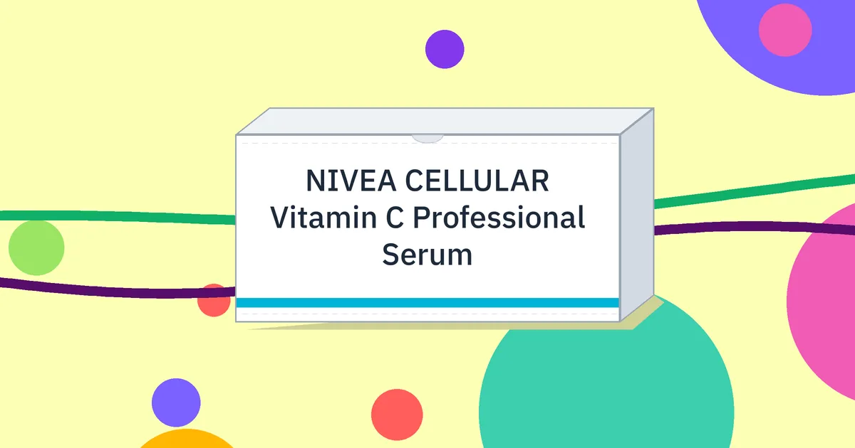 Symbolbild: Packung mit der Aufschrift NIVEA CELLULAR Vitamin C Professional Serum (PZN 18207233) – Verfügbarkeit und Bezug in Apotheken in Frankfurt am Main