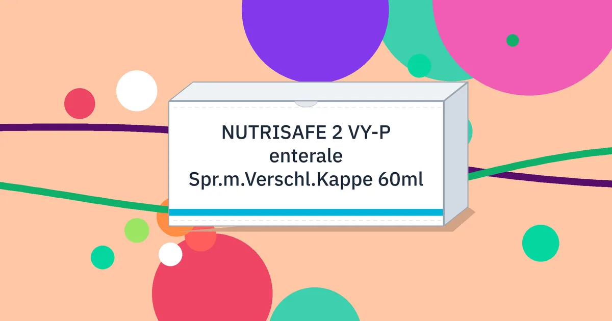 Symbolbild: Packung mit der Aufschrift NUTRISAFE 2 VY-P enterale Spr.m.Verschl.Kappe 60ml (PZN 20066076) – Verfügbarkeit und Bezug in Apotheken in Frankfurt am Main